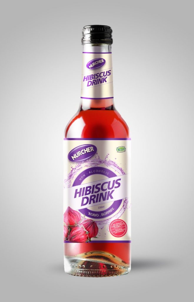 Hibiscus Drink 12x330ml - Nurcher